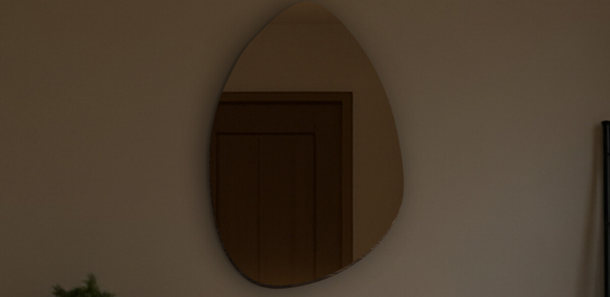 Artforma - Irregular mirrors without lighting