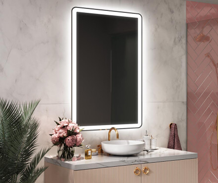 Artforma - Irregular Mirror LED Lighted decorative design O222