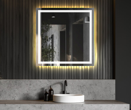 Artforma - Backlit LED Bathroom Mirror L74